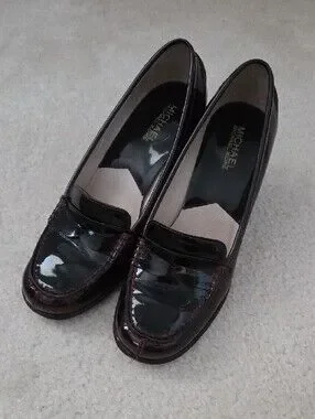 Michael Kors | Shoes | Michael Kors Buchanan Patent Loafer In Deep Red ...